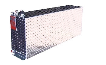 ATI 42 Gallon Gasoline Rectangle Auxiliary Tank - Bright Aluminum (Mod ...